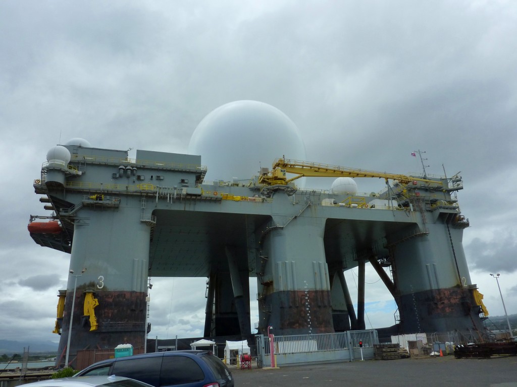 Photos from a visit to the Missile Defense Agency’s Sea-based X-band ...